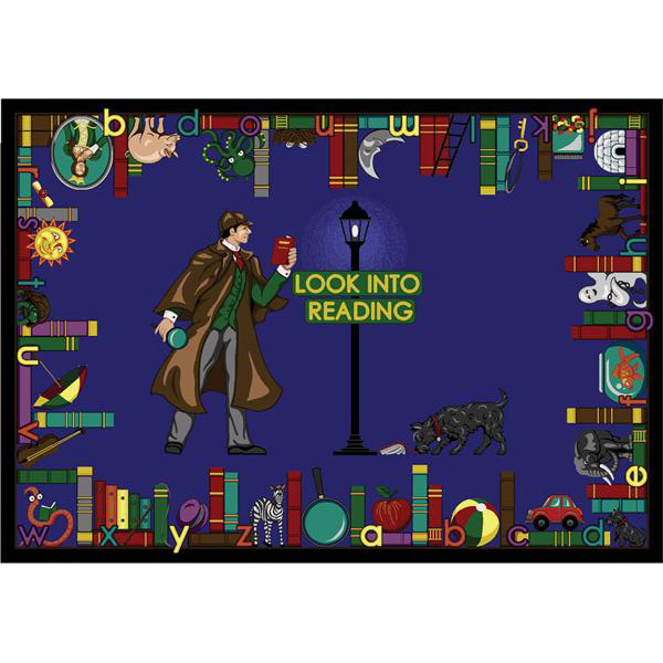 Look into Reading Rug - Rectangle - 7' 8"W x 10' 9"L | Schools In