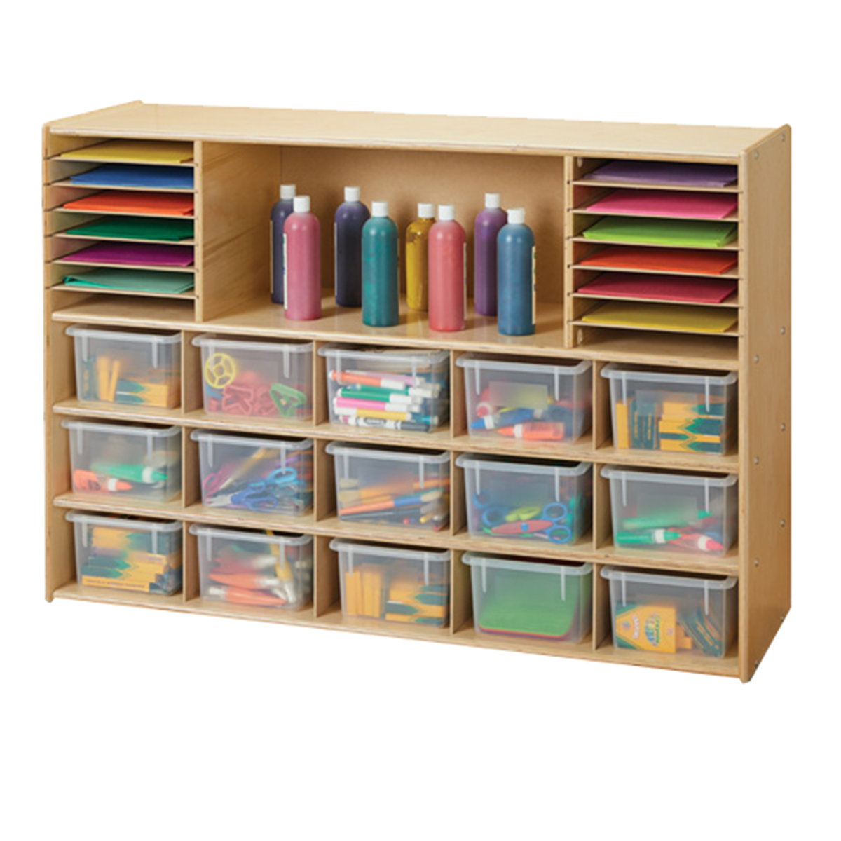Young Time Sectional Cubby Storage w/ Trays | Schools In