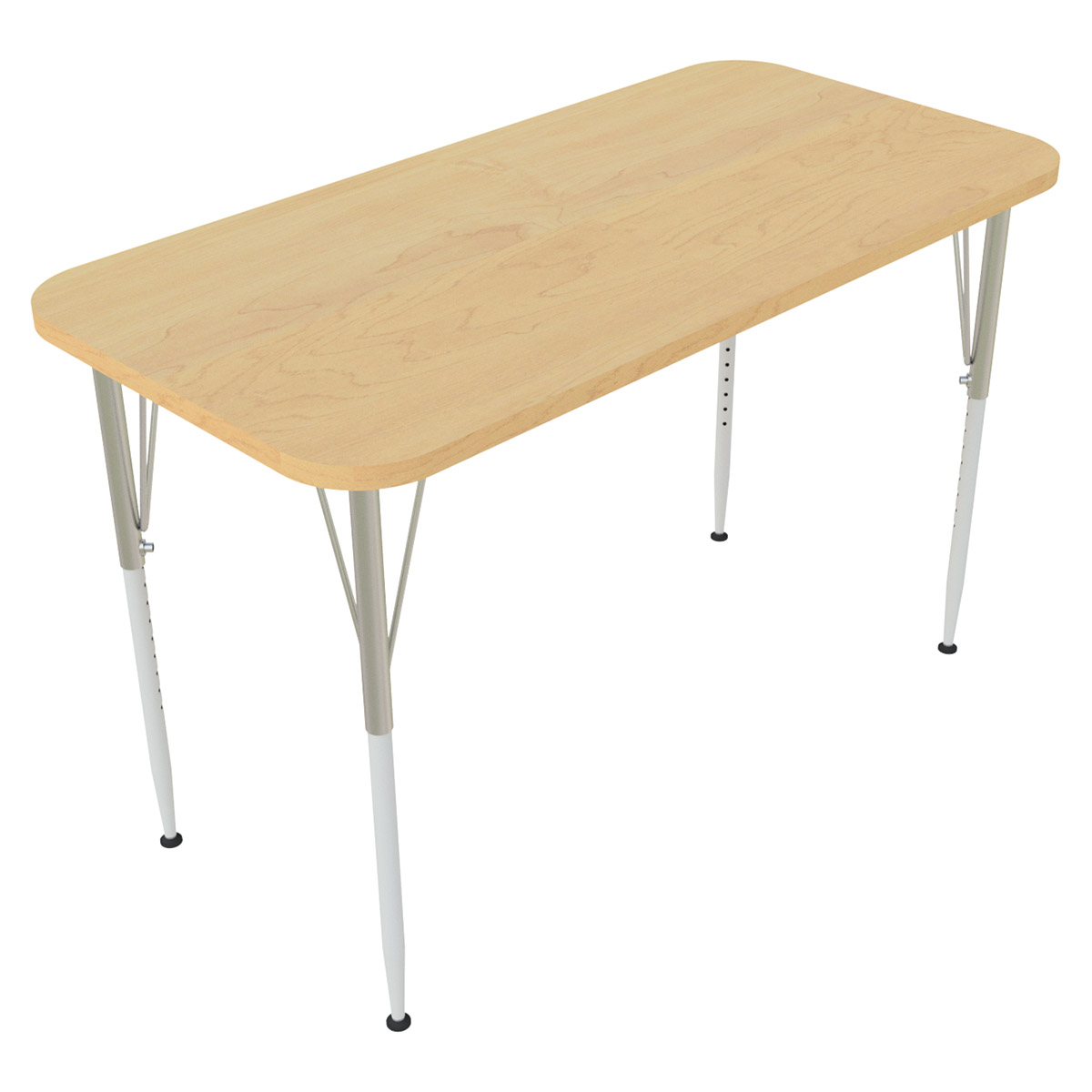 Rectangle Activity Table - 24"W x 48"L x 14"-23"H | Schools In