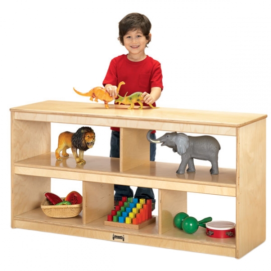 Open Toddler Shelf - 50"W x 15"D x 24 1/2"H | Schools In