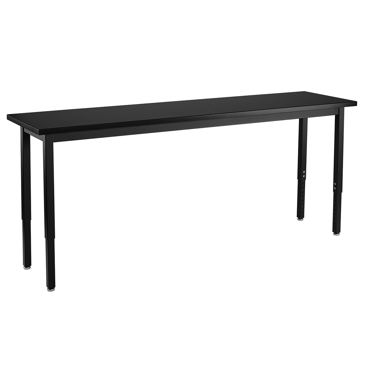 Adjustable Height Science Lab Table with Steel Legs - 36"W x 84"L ...
