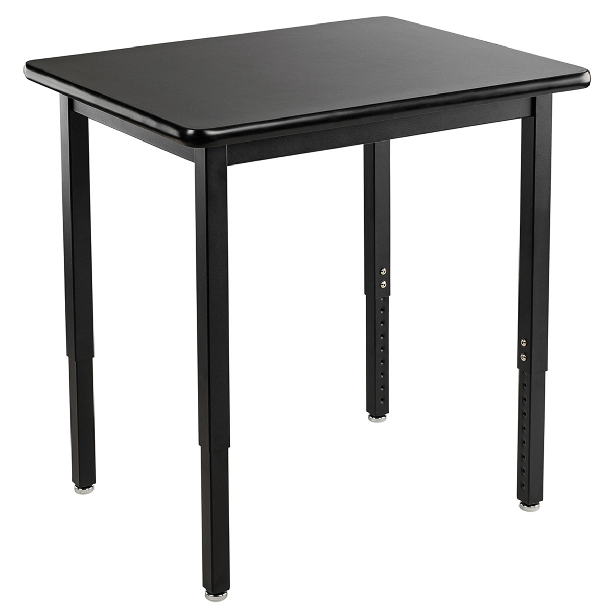 Adjustable Height Science Lab Table with Steel Legs - 24"W x 36"L ...