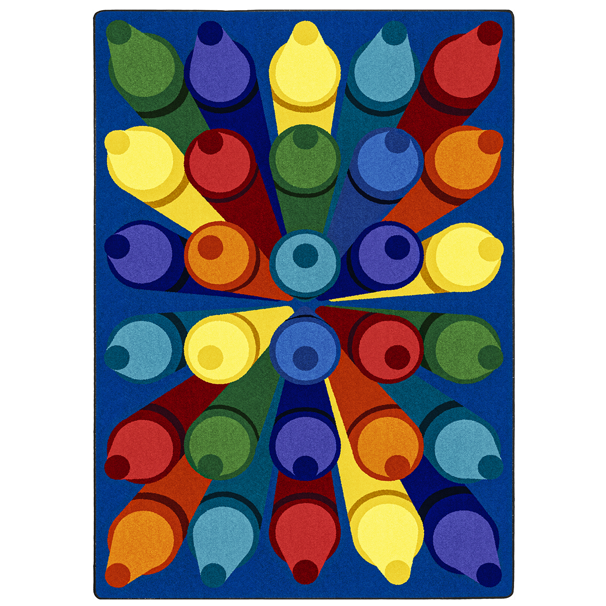 Colorific Rug - Rectangle - 10' 9"W x 13' 2"L | Schools In