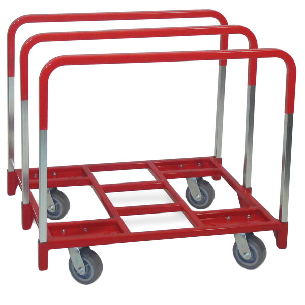 Panel Cart - 5" Quiet Poly Casters - Fixed & Swivel | Schools In