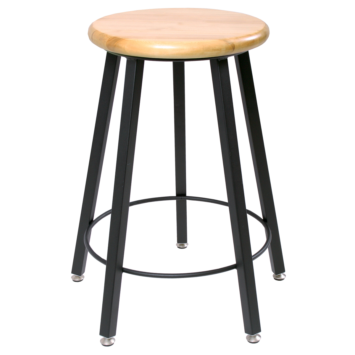 Metal Stool with Wood Seat | Schools In