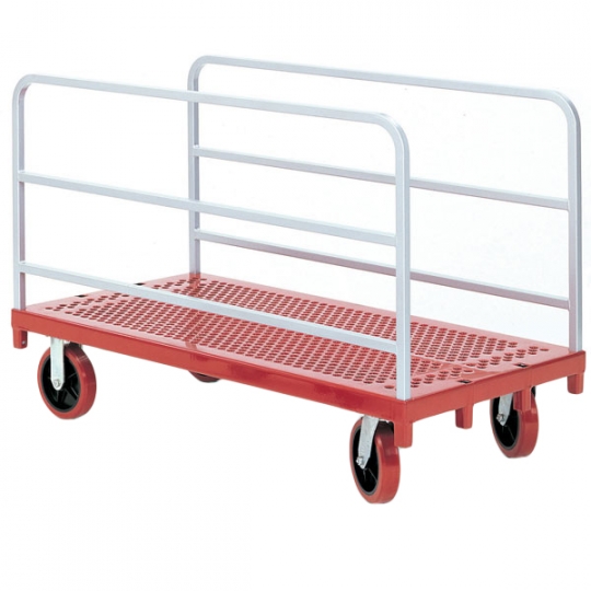 Heavy Duty Panel/Sheet Cart - Two Uprights - Fixed & Swivel Casters ...