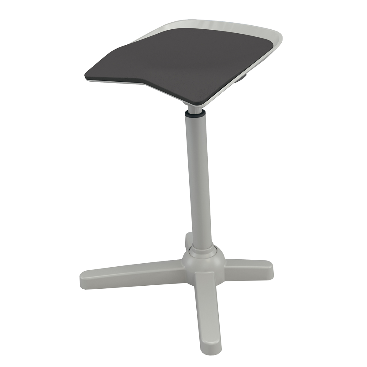 Elate Adjustable Height Perch Stool - 24 3/4"-33 3/4" Seat Height ...