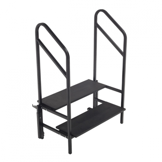 Portable Steps - Two Steps - 16"H | Schools In