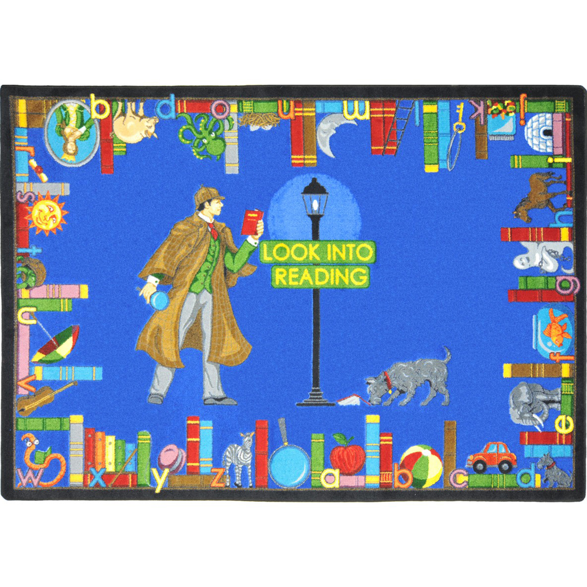 Look into Reading Rug - Rectangle - 7' 8"W x 10' 9"L | Schools In