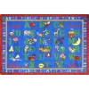 Phonics Fun Rug - Rectangle - 3' 10"W x 5' 4"L | Schools In