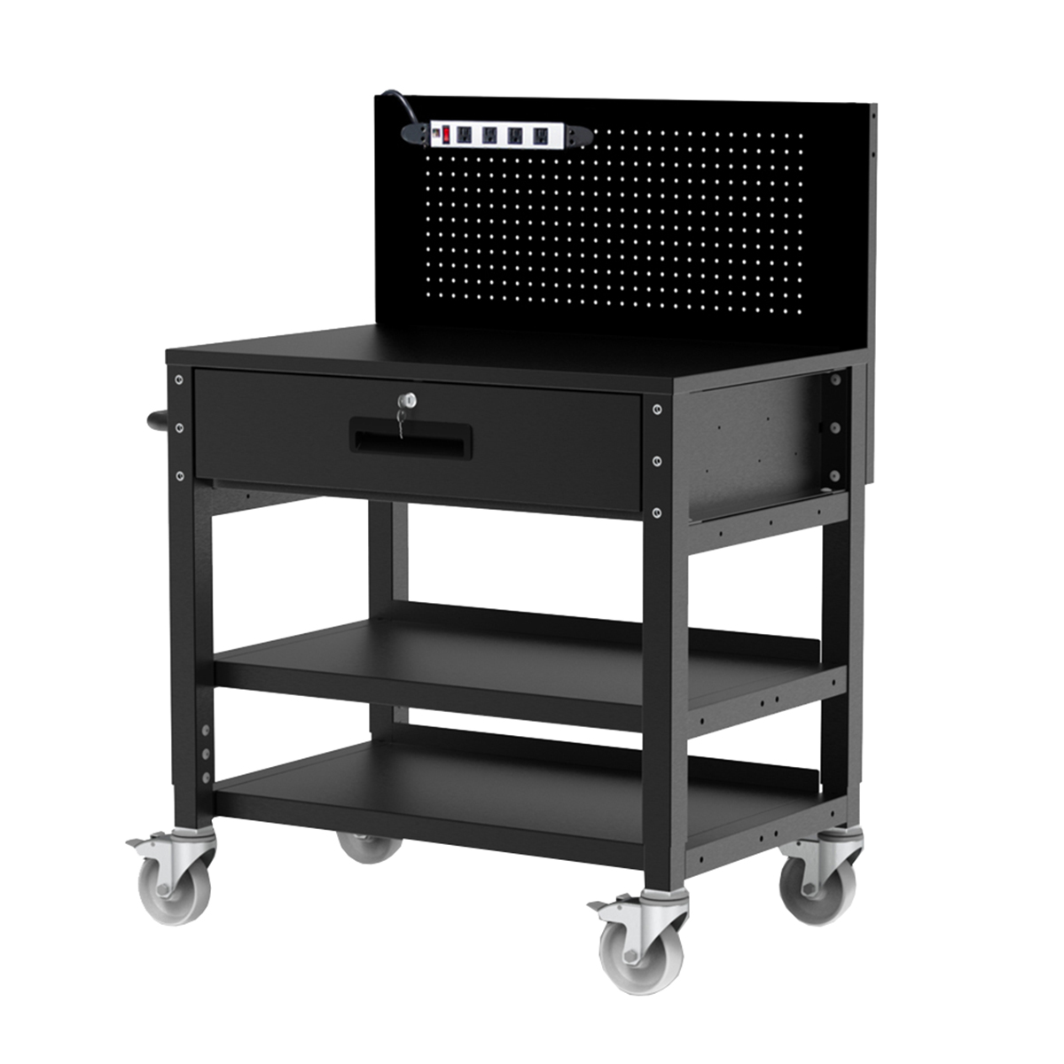 Heavy Duty Adjustable Height Mobile Workstation | Schools In