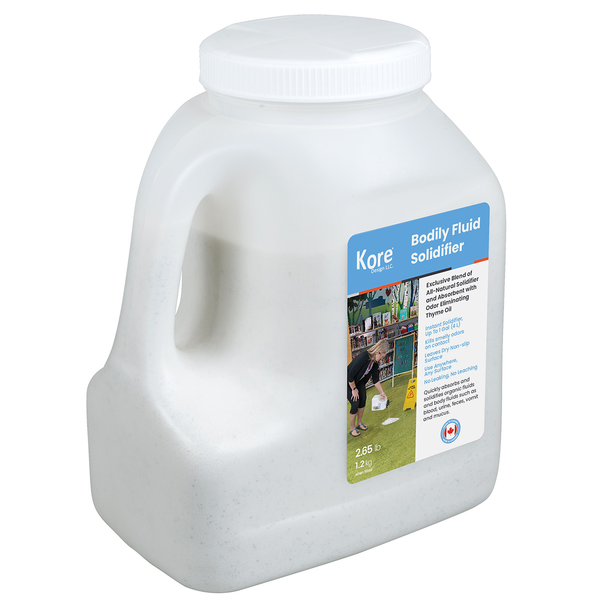 Bodily Fluid Solidifier - 1 gallon | Schools In
