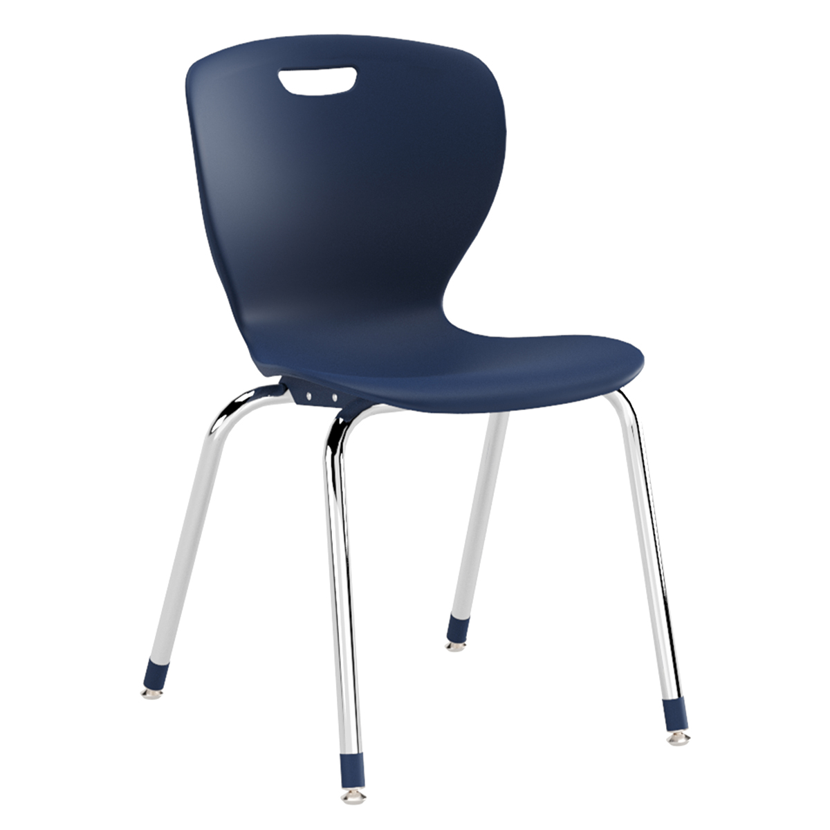 Zed Series Standard School Chair with Boots - 16" Seat Height | Schools In