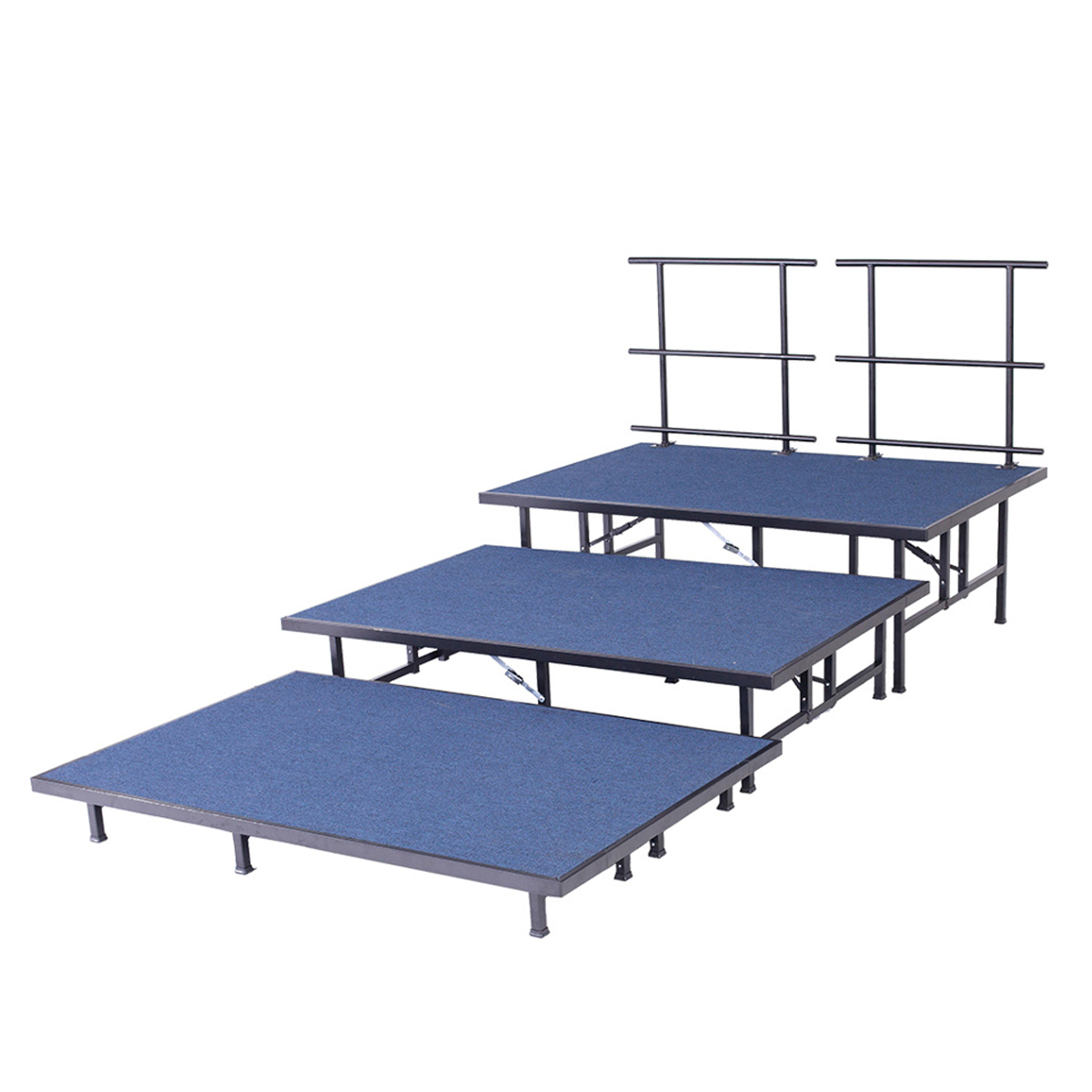 Seated Band Risers - 8'W x 12'D x 24"H | Schools In