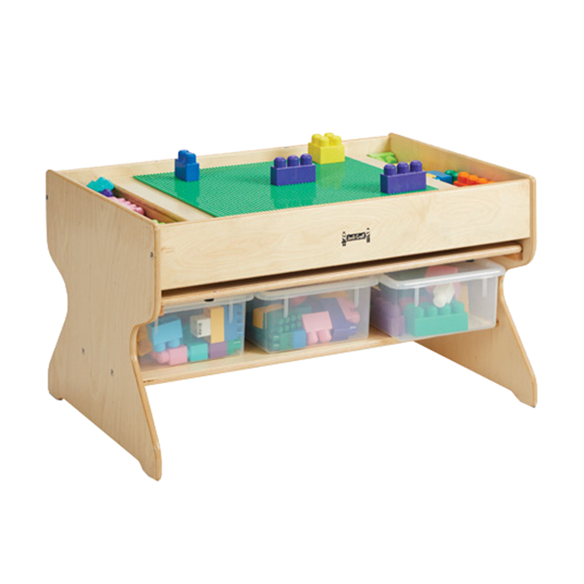 Traditional Deluxe Brick Compatible Building Table | Schools In