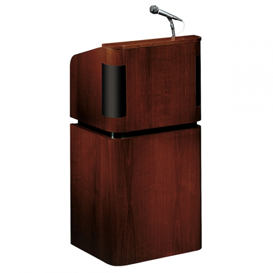 Veneer Contemporary Lectern with Sound | Schools In