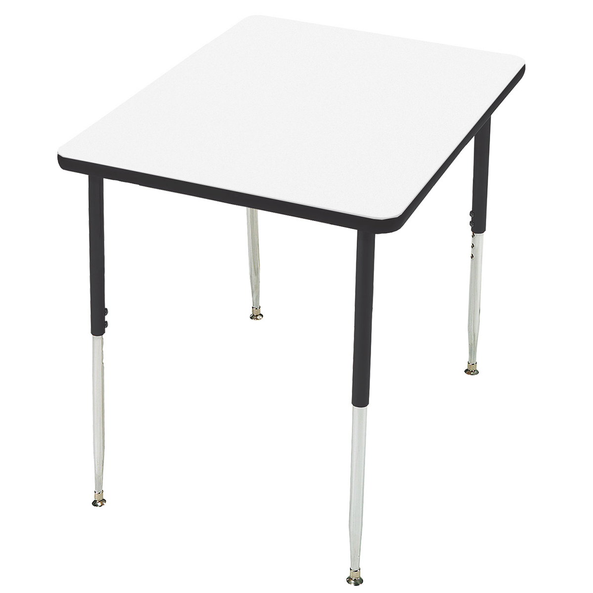 Square Whiteboard Activity Table - 36"W x 36"L x 23" - 32"H | Schools In