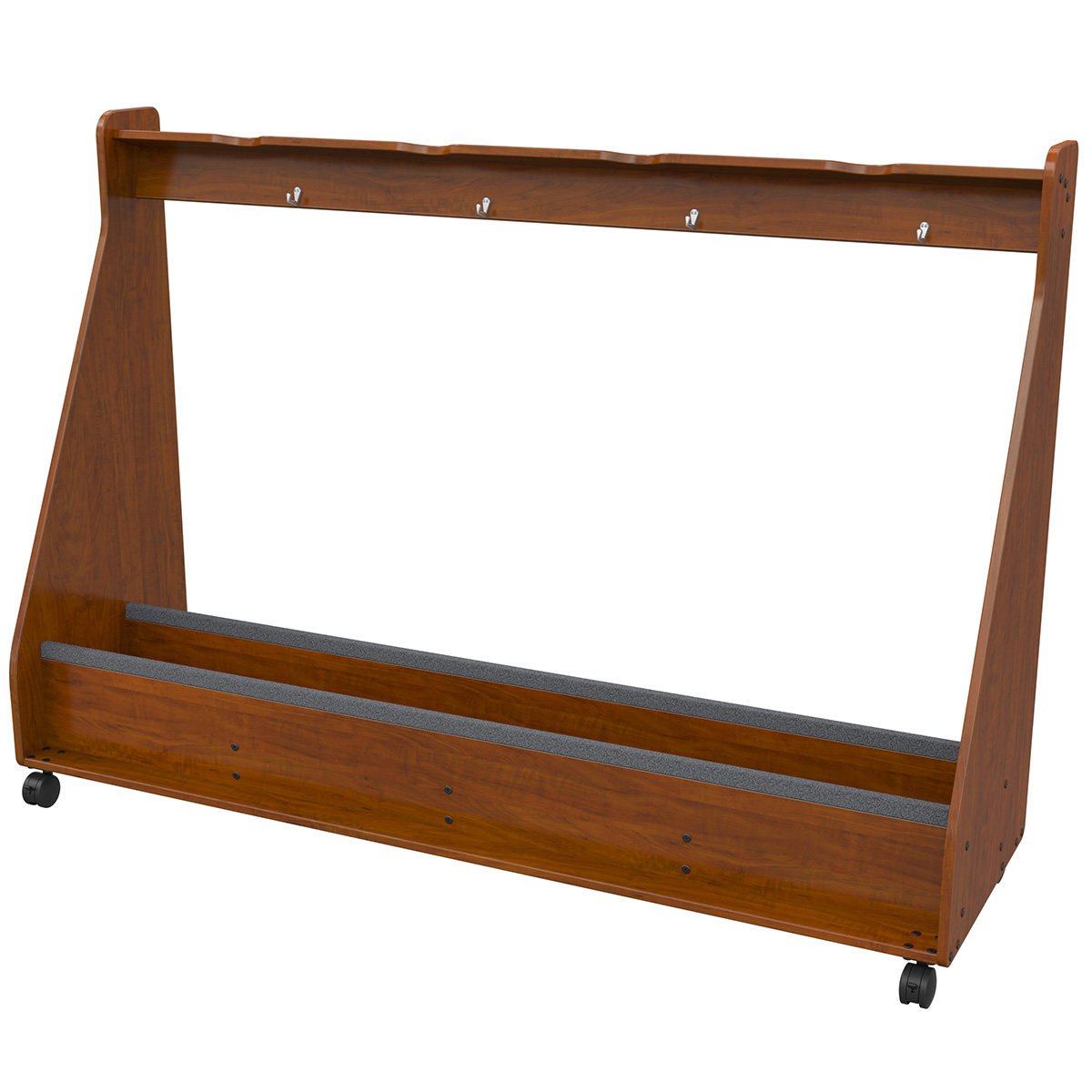 Mobile String Bass Rack - Holds 4 Units | Schools In