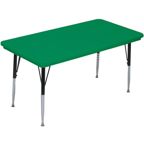 Plastic Rectangle Activity Table - 24"W x 48"L | Schools In