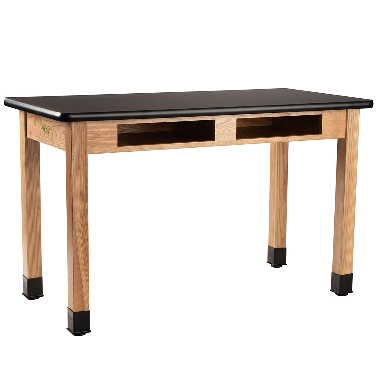 Wood Series Science Table w/ Book Compartments - 24"W x 60"L x 30"H ...