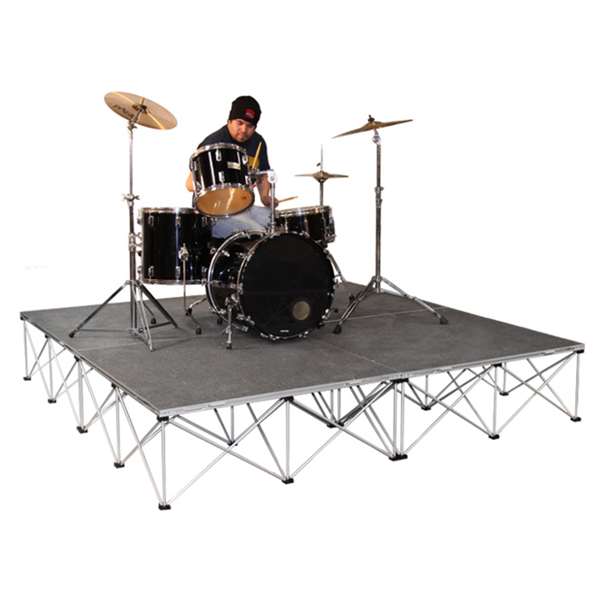 Drum Riser Platform - 8'L x 8'D x 16"H | Schools In