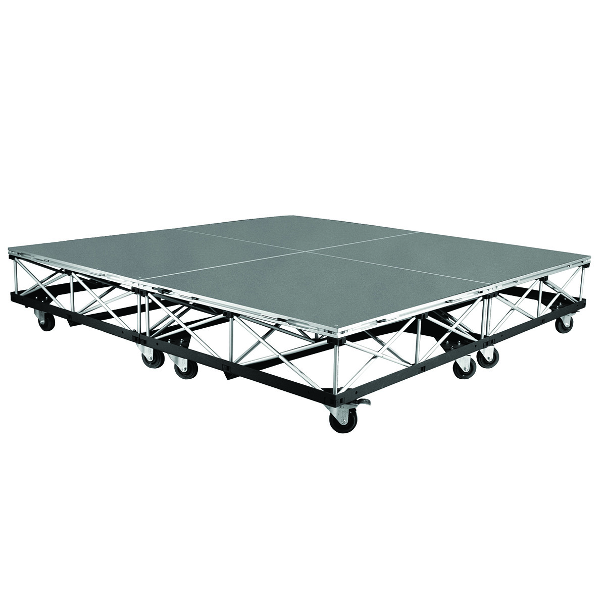 Mobile Drum Riser - 8'L x 8'D x 37"H | Schools In