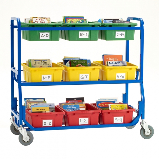Library on Wheels - 9 Book Tubs | Schools In