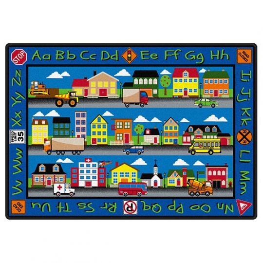 Our Town Rug - 10' 9"W x 13' 2"L | Schools In
