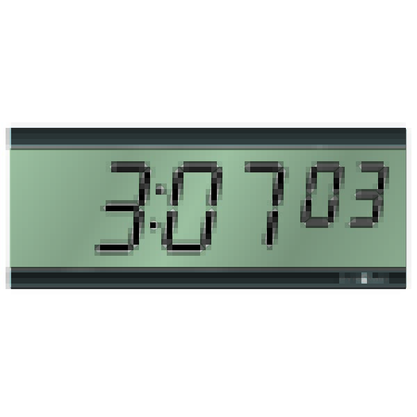 Synchronized Wireless Digital Clock - 6-Digit LCD | Schools In