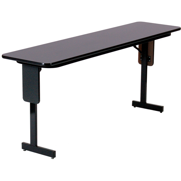 Laminate Top Training Table - Panel Legs - 18"W x 72"L x 22"-32"H ...
