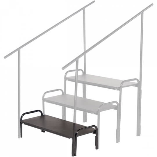 Portable Steps - One Step - 8"H | Schools In