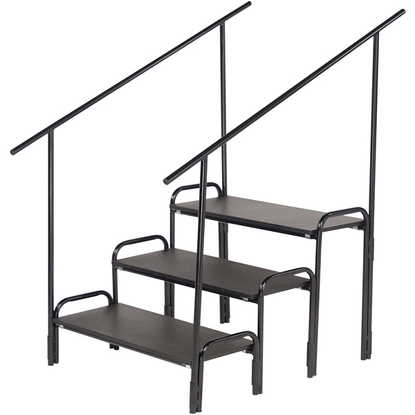 Portable Steps - Three Steps - 24"H | Schools In