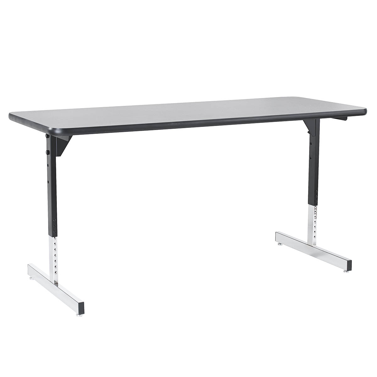T-Leg Series Computer Table - 72"L x 30"W x 22 1/2" - 32 1/2"H | Schools In