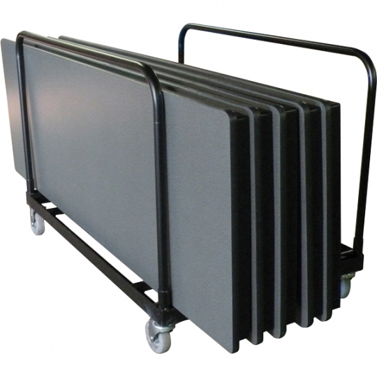 Table Truck - Holds 10-12 Rectangular Tables - 30"W x 48"L | Schools In