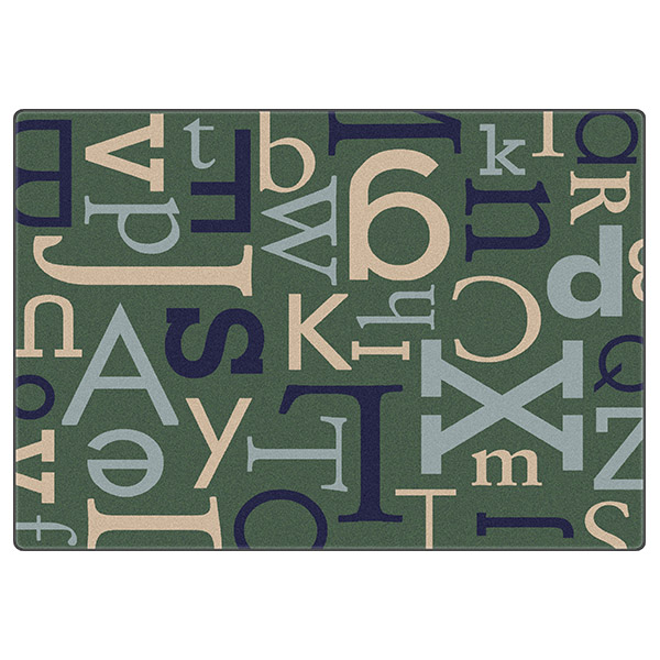 Text Rug - 4'W x 6'L | Schools In
