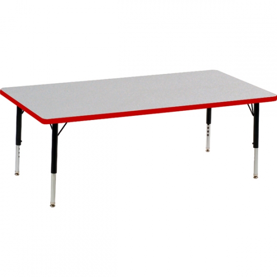 Primary Collection Rectangle Activity Table - 30"W x 60"L | Schools In