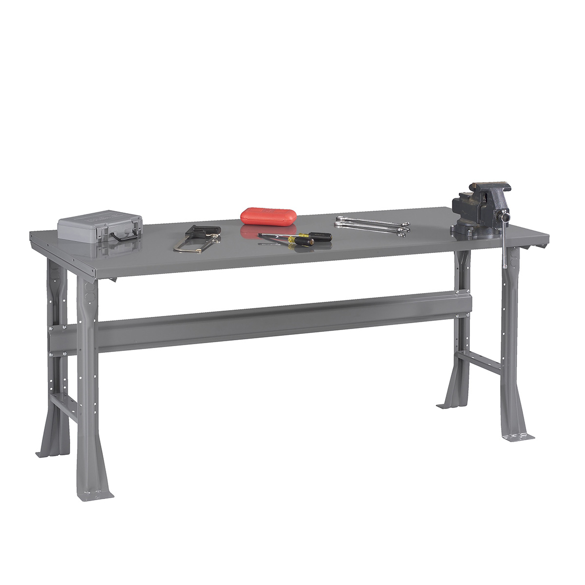 Steel Top Workbench - 72"L x 30"W x 33 1/2"H | Schools In