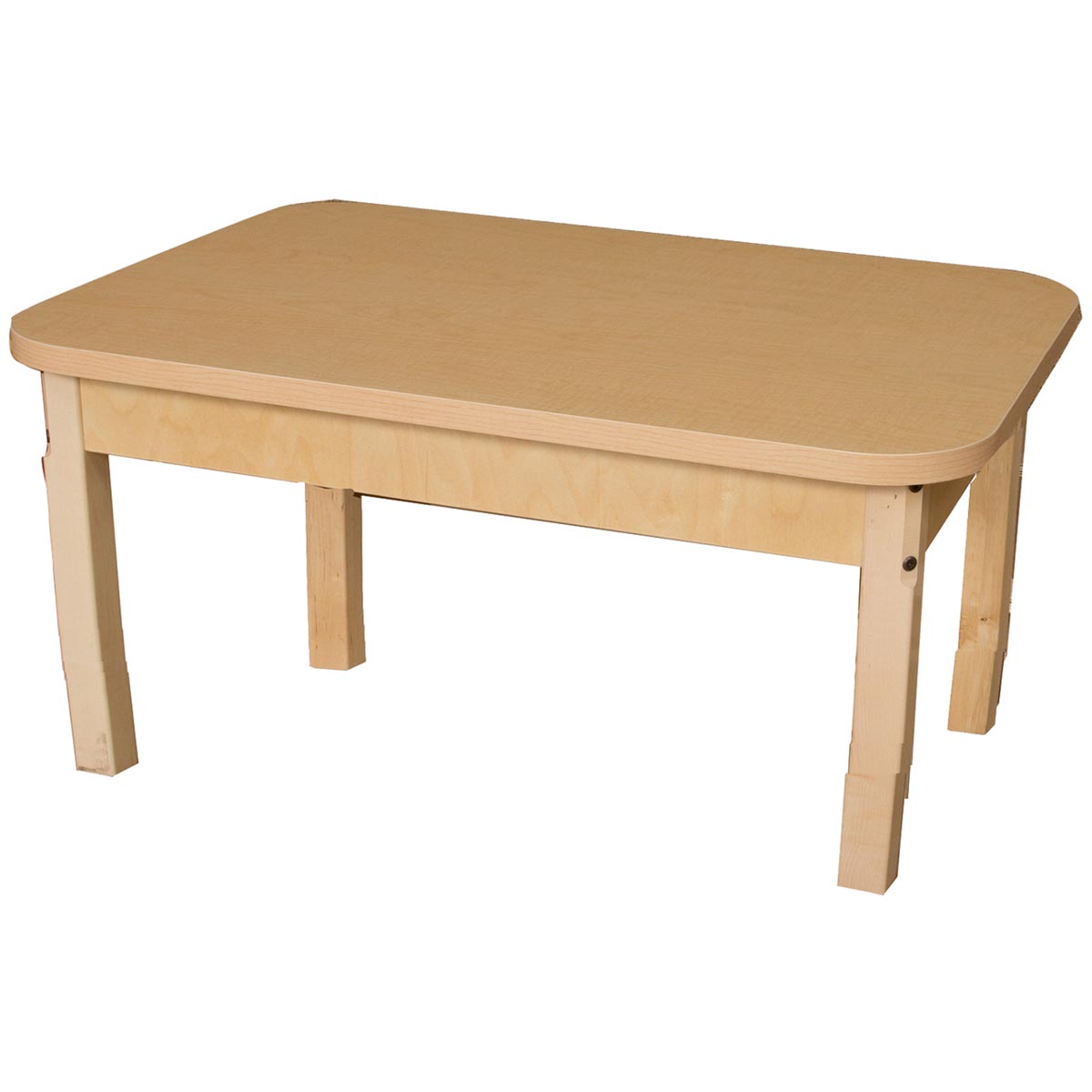 Wood Rectangle Activity Table - 24"W x 36"L x 14"H | Schools In