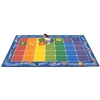 Calendar School Rug - Rectangle - 7' 6"W x 12'L | Schools In