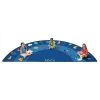 Fun with Phonics Classroom Rug - Semi-Circle - 5' 10"W x 11' 8"L ...