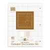 Engineering Computation Pad - 5 x 5 Grid - 8 1/2" x 11" - 100 Sheets ...