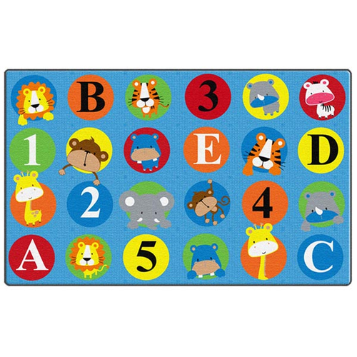 ABC & 123 Animals Rugs | Schools In