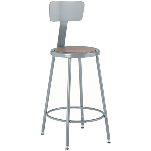 Classic Metal Stools with Back | Schools In