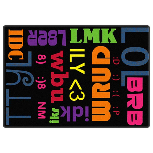 Text Mix Rugs | Schools In