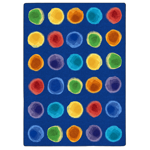 Watercolor Spots Rugs | Schools In