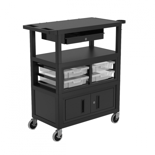 Deluxe Mobile Teacher Cart | Schools In