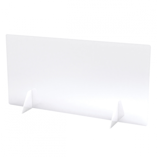 See-Thru Table Divider Shield - 2 Station - 47 1/2"W x 12"D x 24"H ...