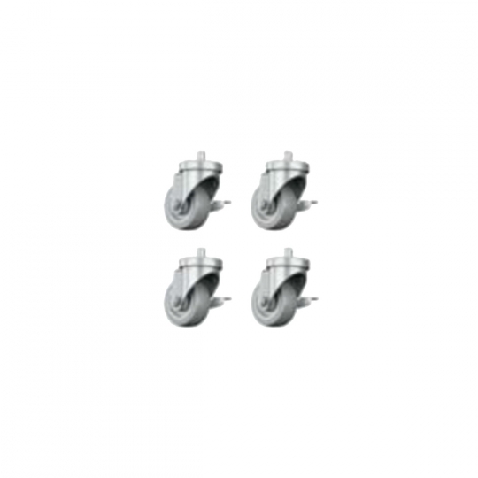 4 pk. - Casters for Fab-Lab Workbenches | Schools In