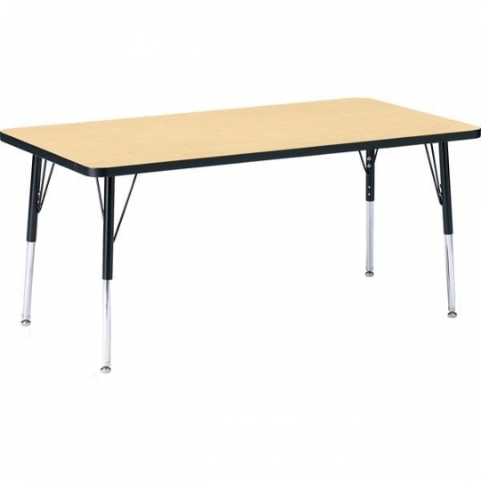 Berries Rectangle Activity Table - 24"W x 36"L | Schools In