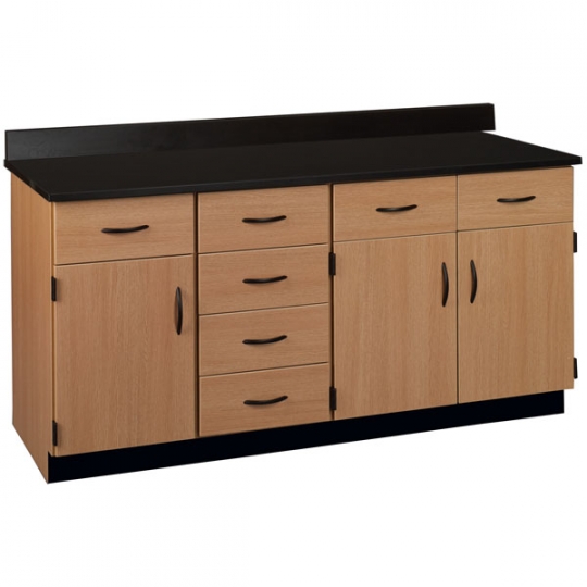 Wall Work Counter with Three Doors & Seven Drawers | Schools In